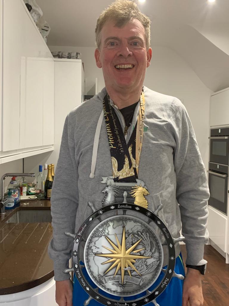 ANDREW COVENEY CELEBRA 400 MARATONE ALLA SUA 3^ ORTA 10 IN 10, E ...